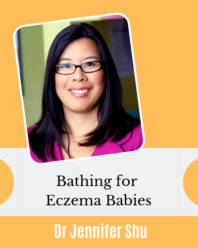 Friday Q&A with Dr Jennifer Shu – Bathing for Eczema Babies - Eczema Blues